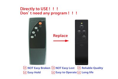 Remote Control For TWIN STAR Duraflame 10HM2274 3D Electric Fireplace ...