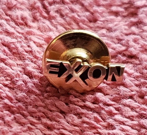 EXXON 10K Yellow Gold Pin | eBay