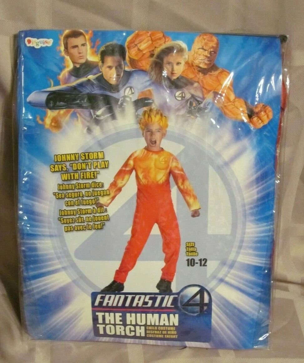 Human Torch Fantastic Four Costume