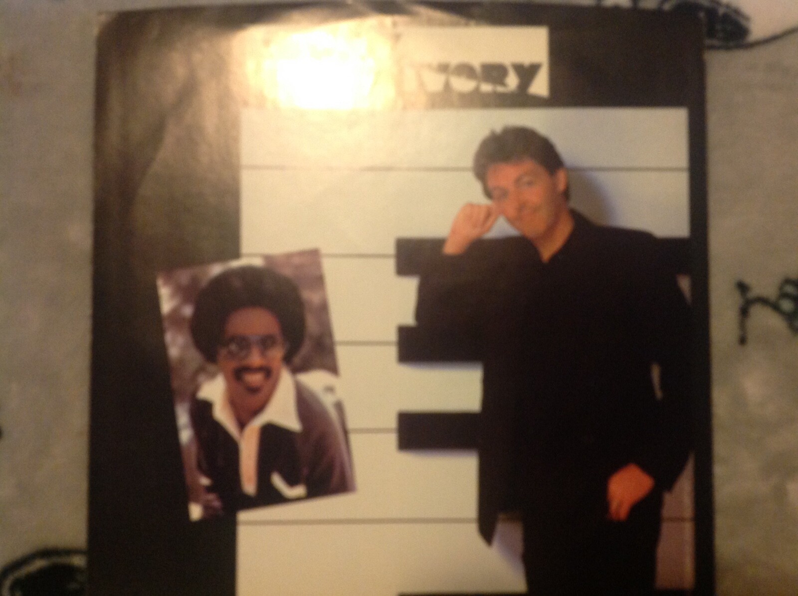 Beatles/McCartney RARE NOS RARE LABEL VARIATION UNPLAYED 45 W PICTURE ...