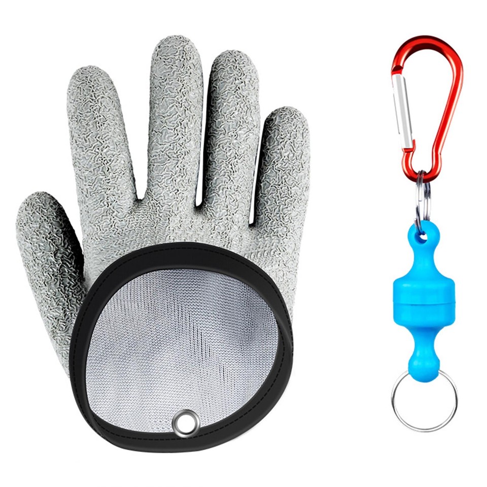 1pc Catch Fish Gloves Cozy Catch Fish Handling Fish Fillet Gloves ...
