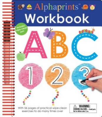 Alphaprints: Wipe Clean Workbook ABC (Wipe Clean Activity Books) - GOOD ...