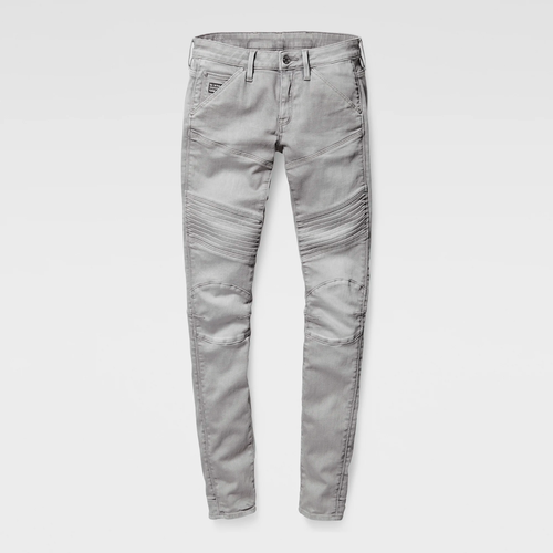 ,G-Star '5620 CUSTOM MID WAIST SKINNY WMN' Light Aged Superstretch W24 ...