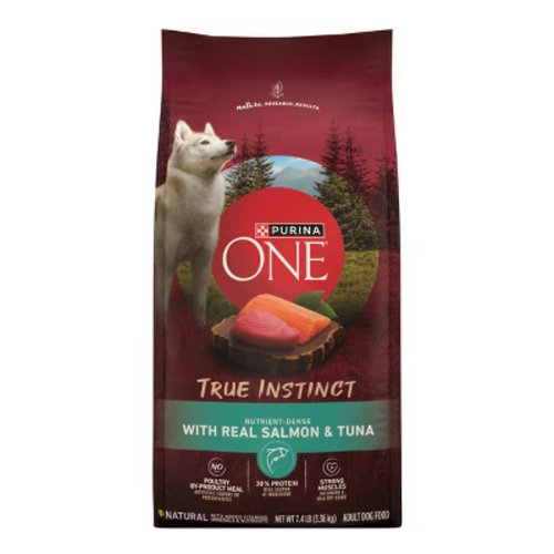 Purina ONE SmartBlend True Instinct Natural Real Salmon & Fish Dry Dog ...