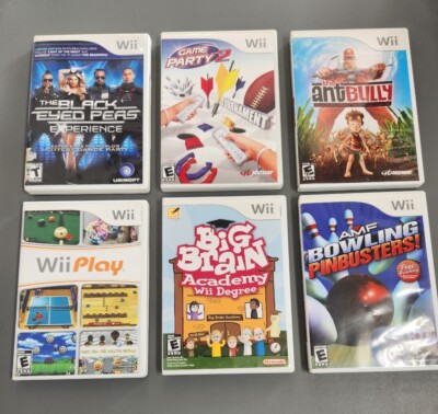 Nintendo Wii Game Bundle *7 Games* Very Good Condition! Cases and ...