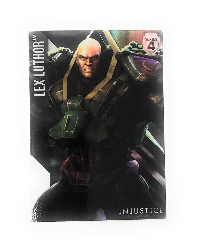 DC Injustice Cards: FOIL Series 4 (glossy/squared) Gods Among Us Arcade ...