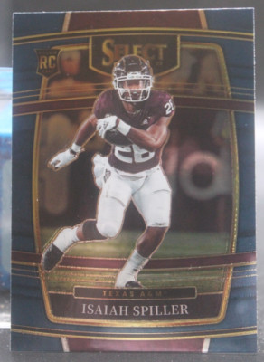 2022 Panini Select Draft Picks - Concourse - Isaiah Spiller #18 (RC) | eBay