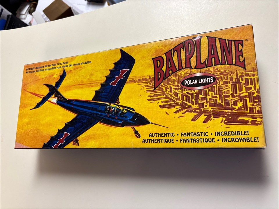 Polar Lights 6905 Batman Batplane Plastic Model Kit | eBay