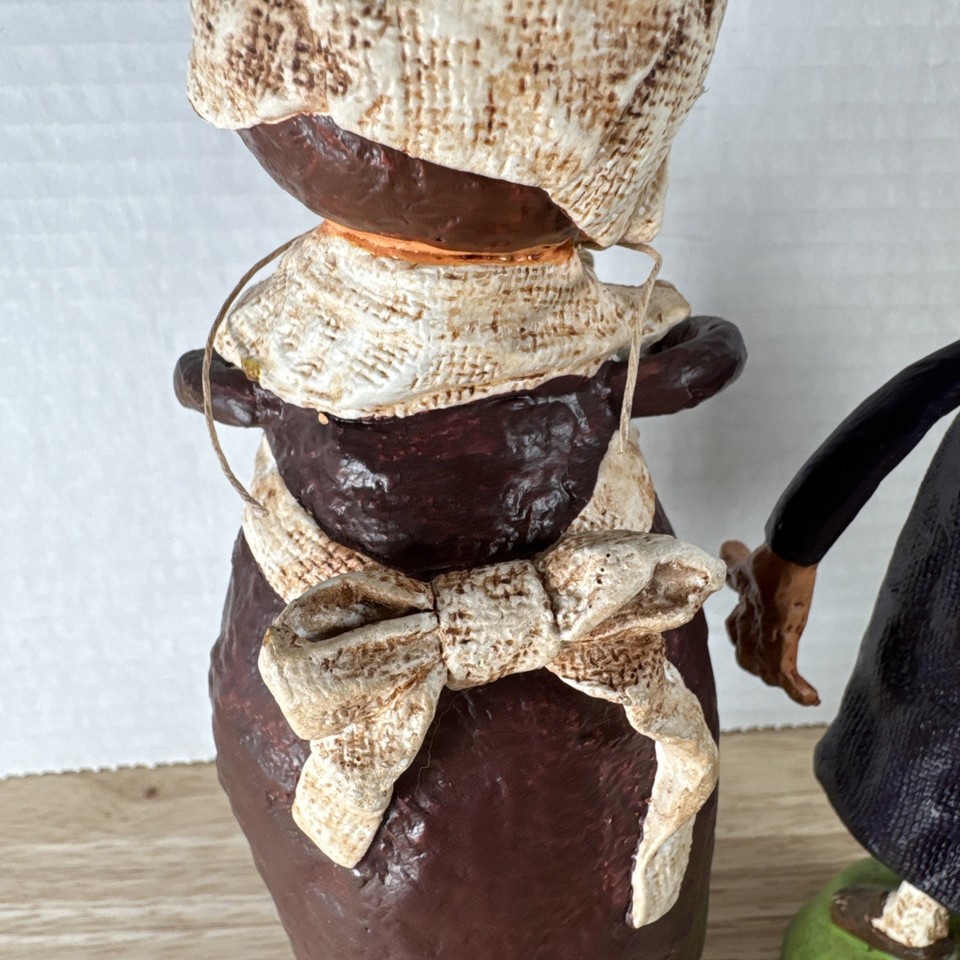 DEMDACO Turkey Creek 2005 Robin Kelso Pilgrim Friendship Man Woman ...