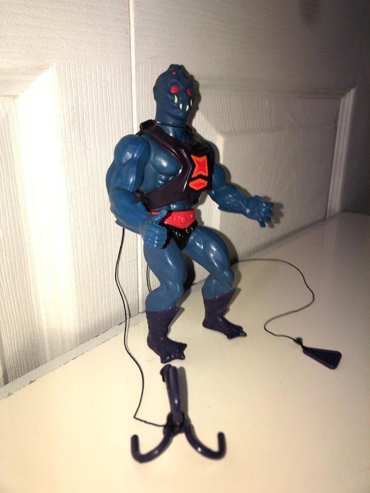 Vintage 1981 He-Man MOTU Webstor 100% Complete w/Backpack and Grapple ...
