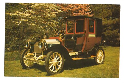 Postcard 1912 Packard Model 18 Landaulet Long Island Auto Museum c ...