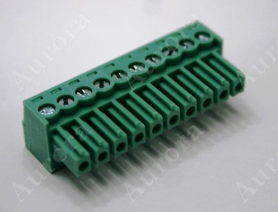 10 Pin - 3.5mm / Pluggable Quick Connector - Terminal Block - Phoenix ...