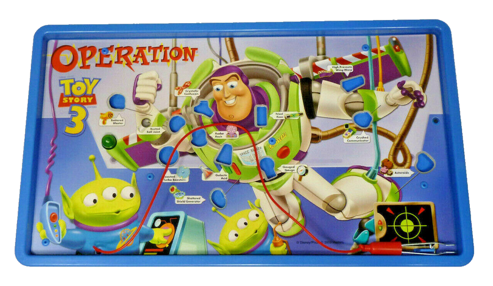 Operation Game - Toy Story 3 - Buzz Lightyear - Tested & Complete ...