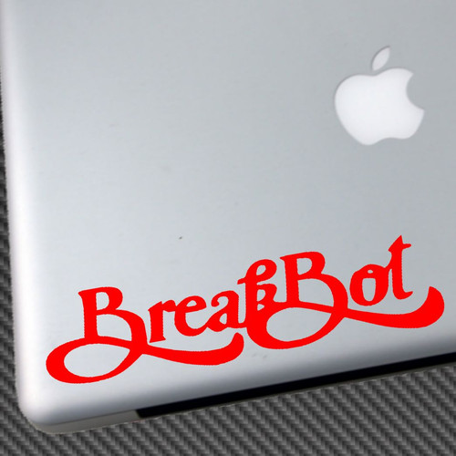 BREAKBOT VINYL STICKER CAR DECAL ed banger records justice mr oizo busy ...