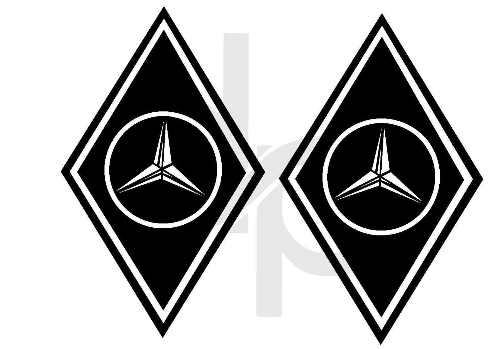 MERCEDES DIAMONDS X2 MERCEDES AROCS ACTROS SPRINTER GRAPHICS HAULAGE ...