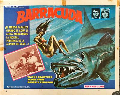 Barracuda Mexican lobby card | eBay