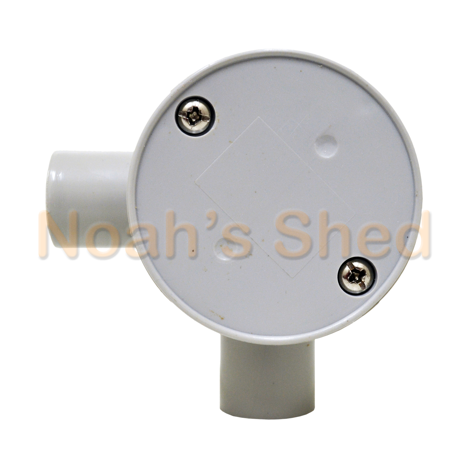 BONZA Right Angle Junction Box Shallow Round Conduit Electrical Cable ...