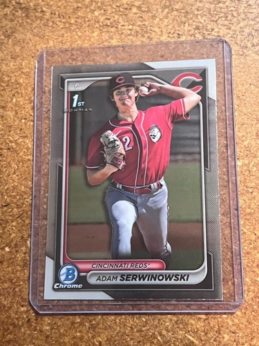 2024 Bowman Chrome Baseball 1st Bowman Card # BCP-202 Adam Serwinowski ...