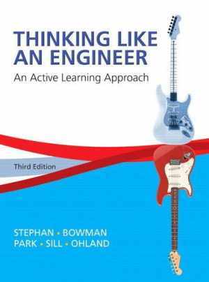 Thinking Like an Engineer: An - Paperback, by Stephan Elizabeth A ...