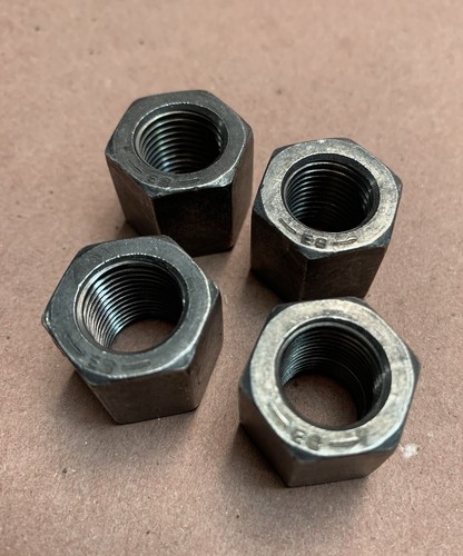 1/2"-20 Grade 8 - High Nut - Fine Thread - Lot of 4 | eBay