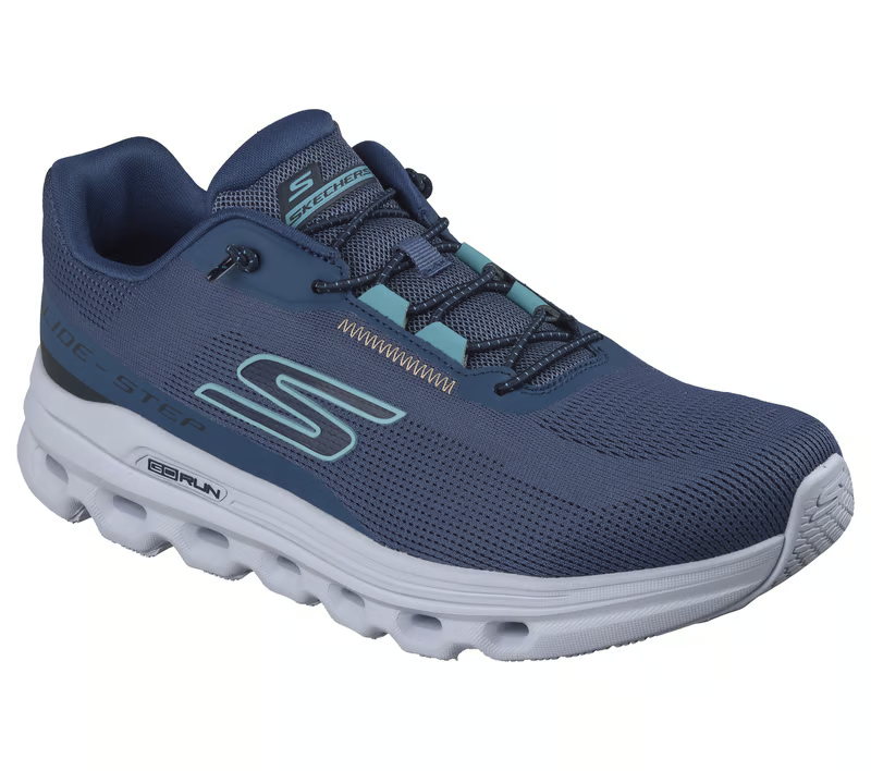 Mens Skechers GO RUN Glide-Step Arch Fit - Casion Athletic NAVY Medium ...