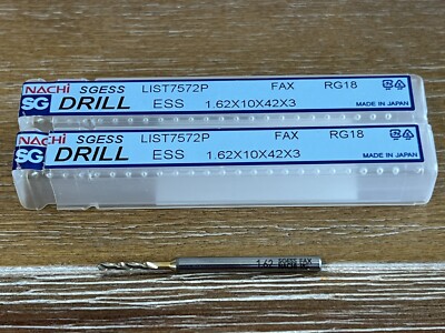 (2) Nachi SGESS Drill - List7572P 1.62x10x42x3 - Qty. 2 - NEW!!! | eBay