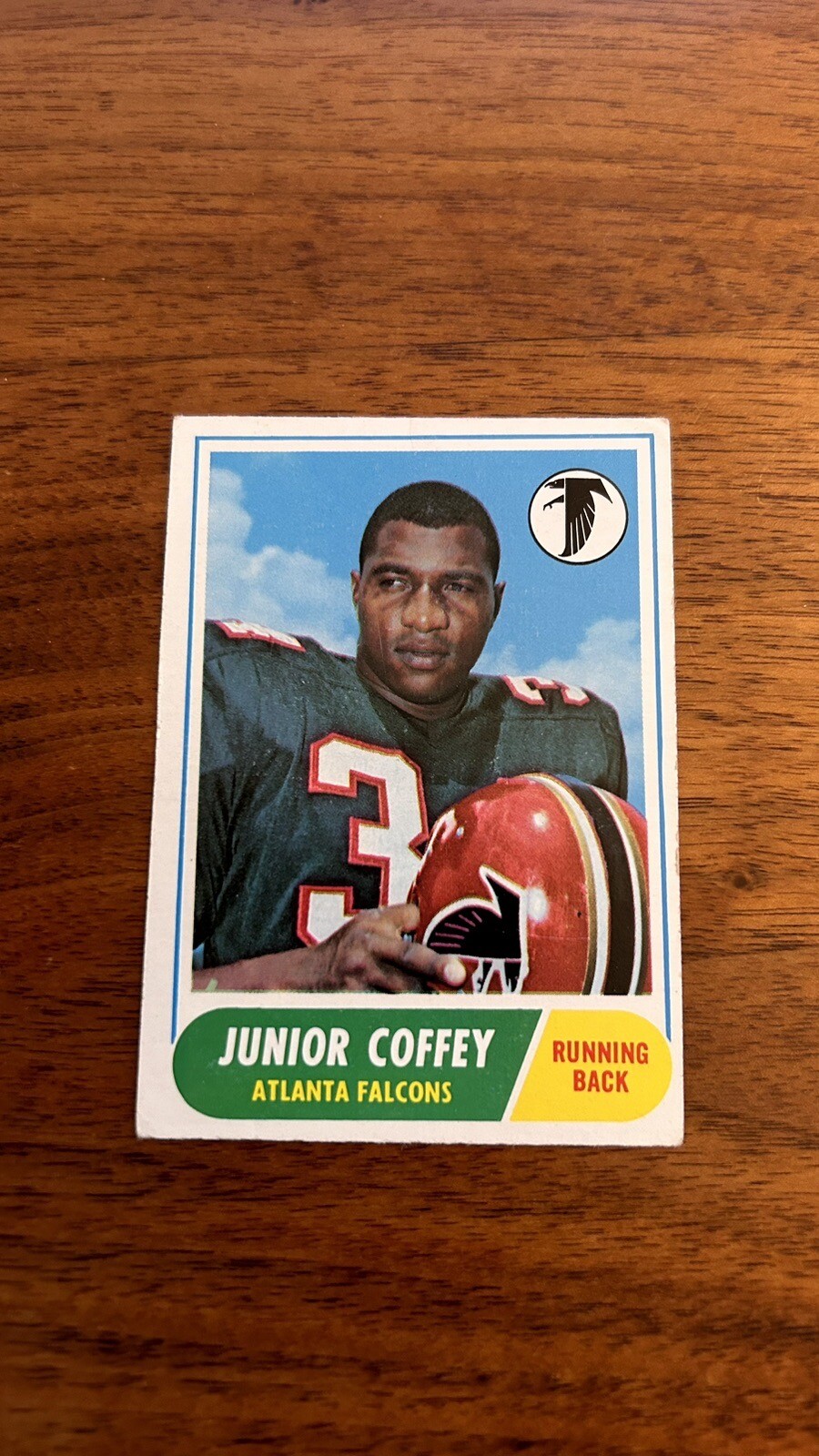 1968 Topps #21 Junior Coffey ATLANTA FALCONS | eBay