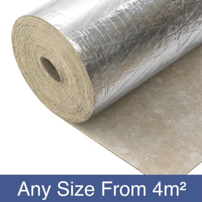 3mm Silver Timbertech High Density Rubber Underlay for Wood & Laminate ...