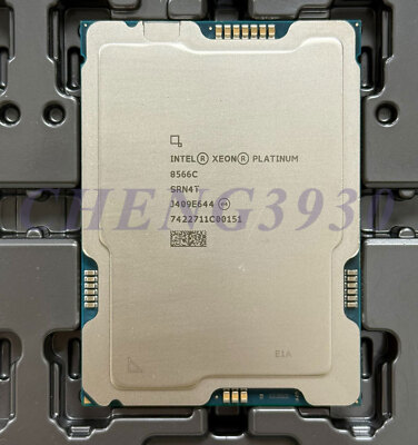 Intel Xeon Platinum 8566C 52 core 104 threads 2.60GHz LGA 4677 CPU ...