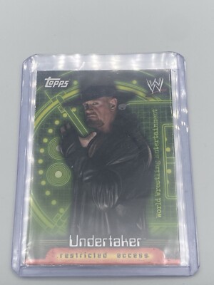 UNDERTAKER 2006 TOPPS INSIDER WWE WRESTLING CARD # P1 I2699 | eBay