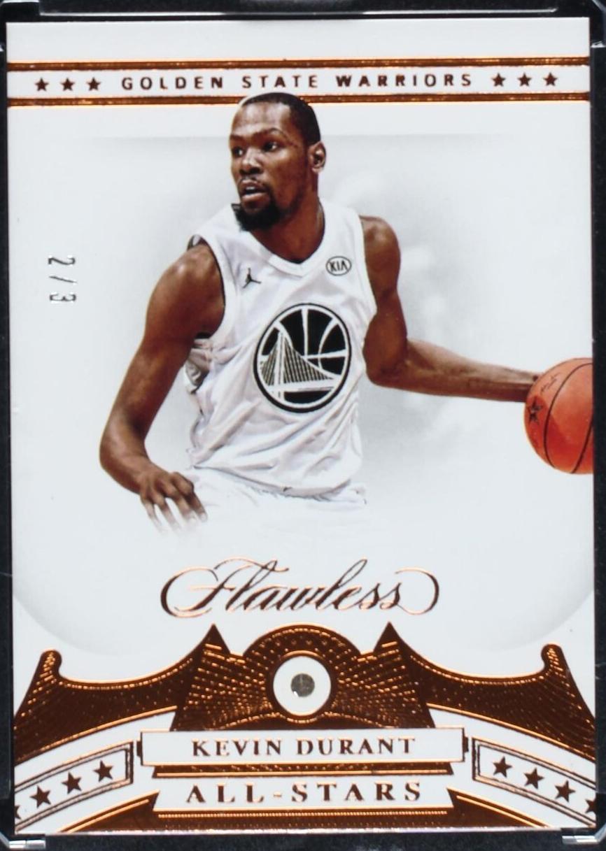 2019-20 Panini Flawless - All-Stars Kevin Durant #144 Bronze /3 for ...
