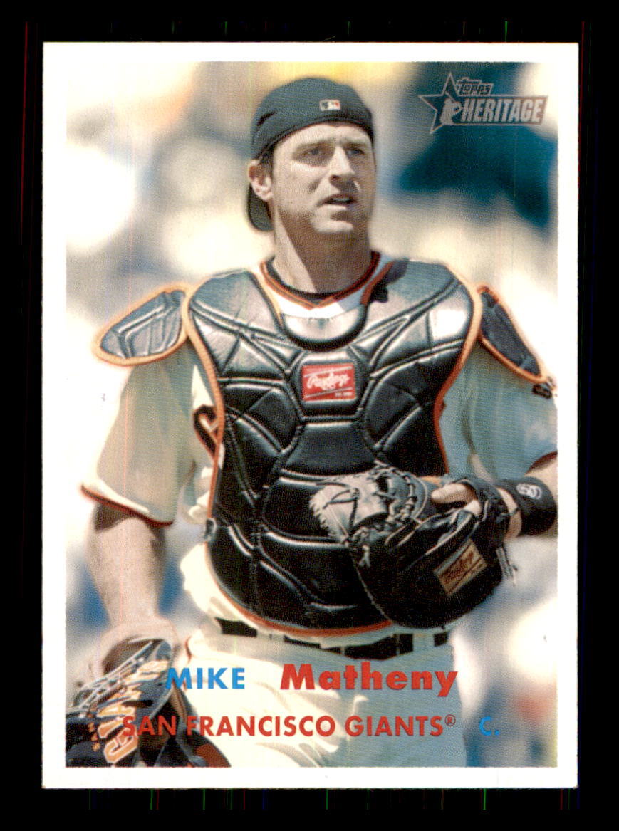 2006 Baseball Topps Heritage Mike Matheny San Francisco Giants #235 | eBay