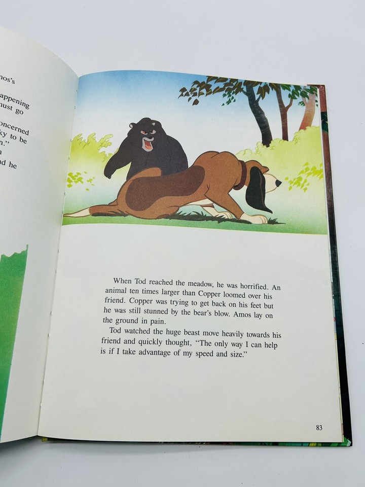 The Fox and the Hounds Walt Disney 1st Edition Gallery Books Twin 1988 ...