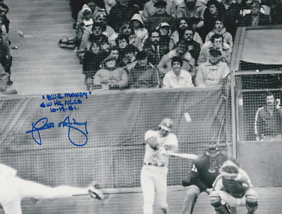 RICK MONDAY LOS ANGELES DODGERS "BLUE MONDAY" GW HR NLCS 10-19-81 ...