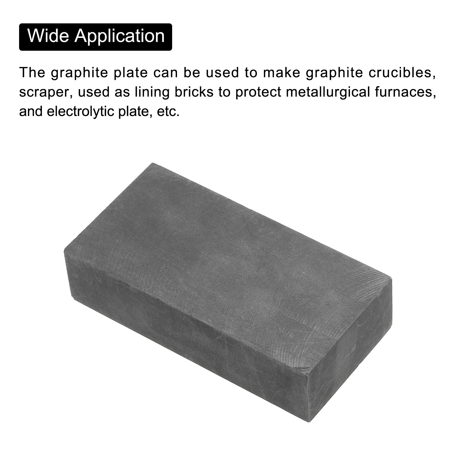 Graphite Block Ingot Rectangle Graphite Electrode Plate 100x50x25mm | eBay