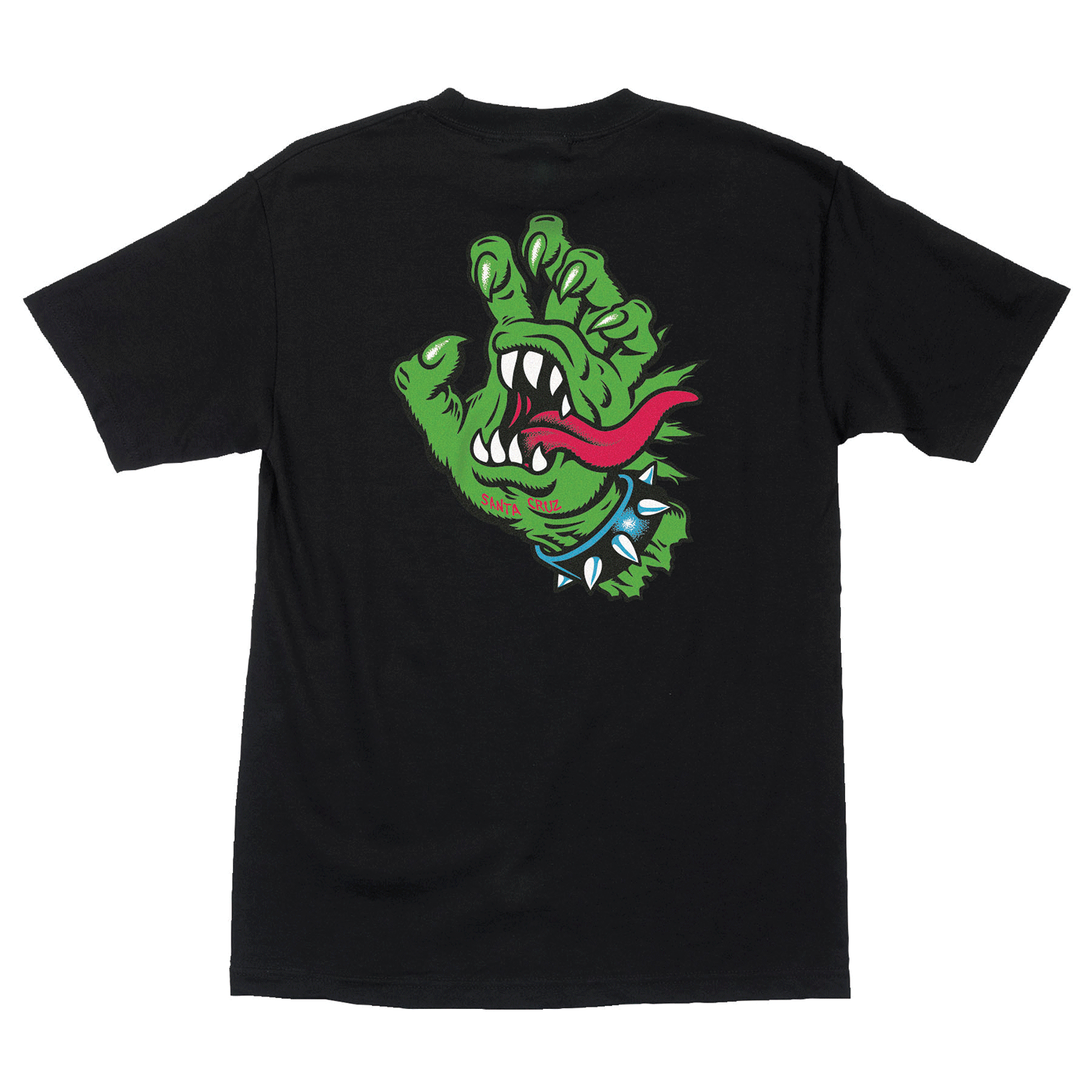 Santa Cruz Skateboards Shirt Meek OG Slasher Hand Pigment Black | eBay