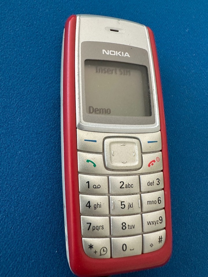 Nokia Mobile phone - Red 1112 | eBay Australia