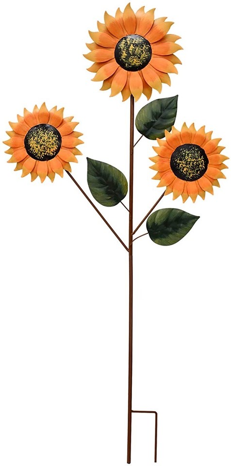 Sunflower Yard Garden Stake ,Decorative Sunflower Welcome Sign for ...