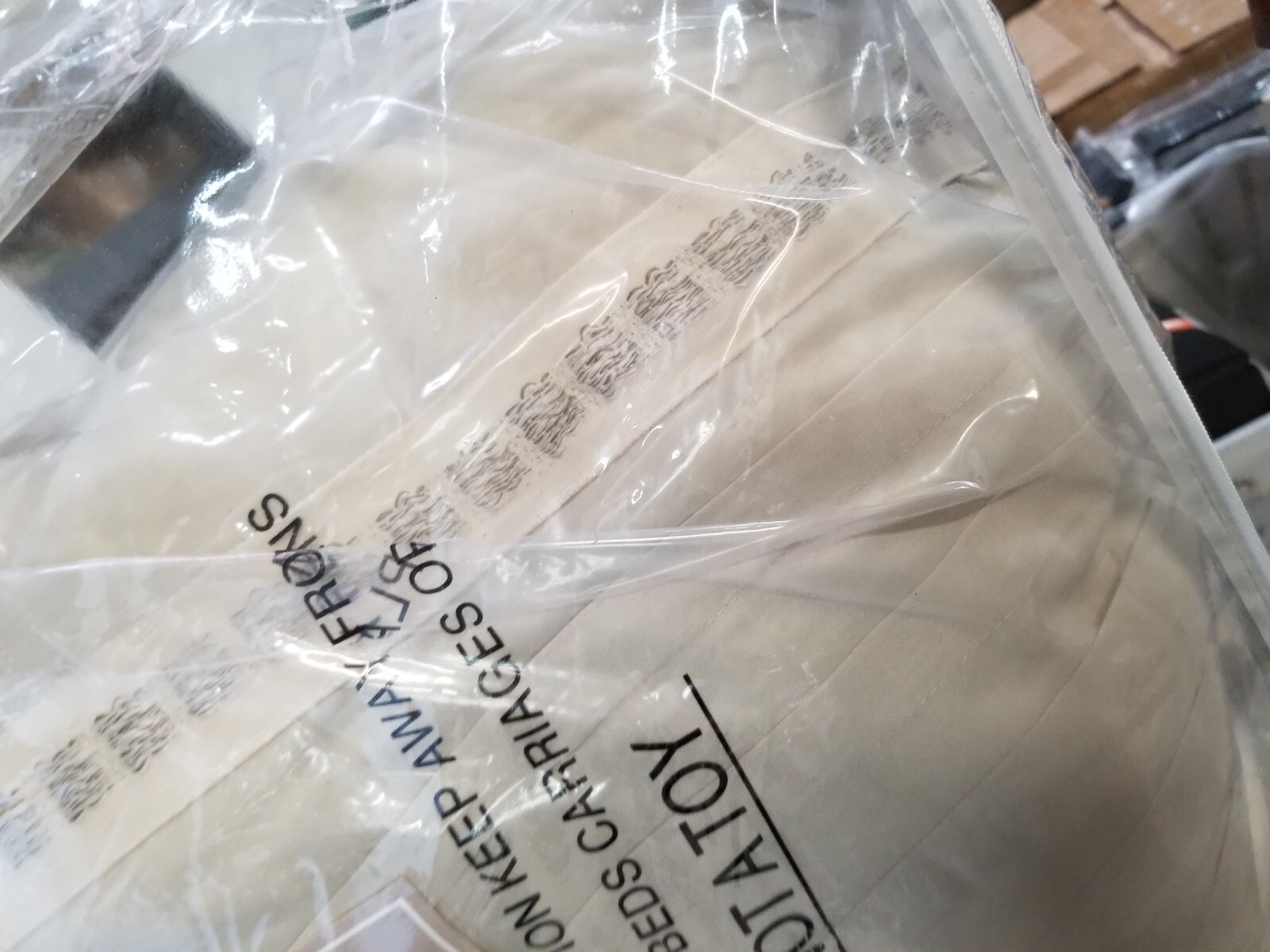 Chic Home Yvette Comforter Set Pleated Ruffled Flange, Beige, Queen | eBay