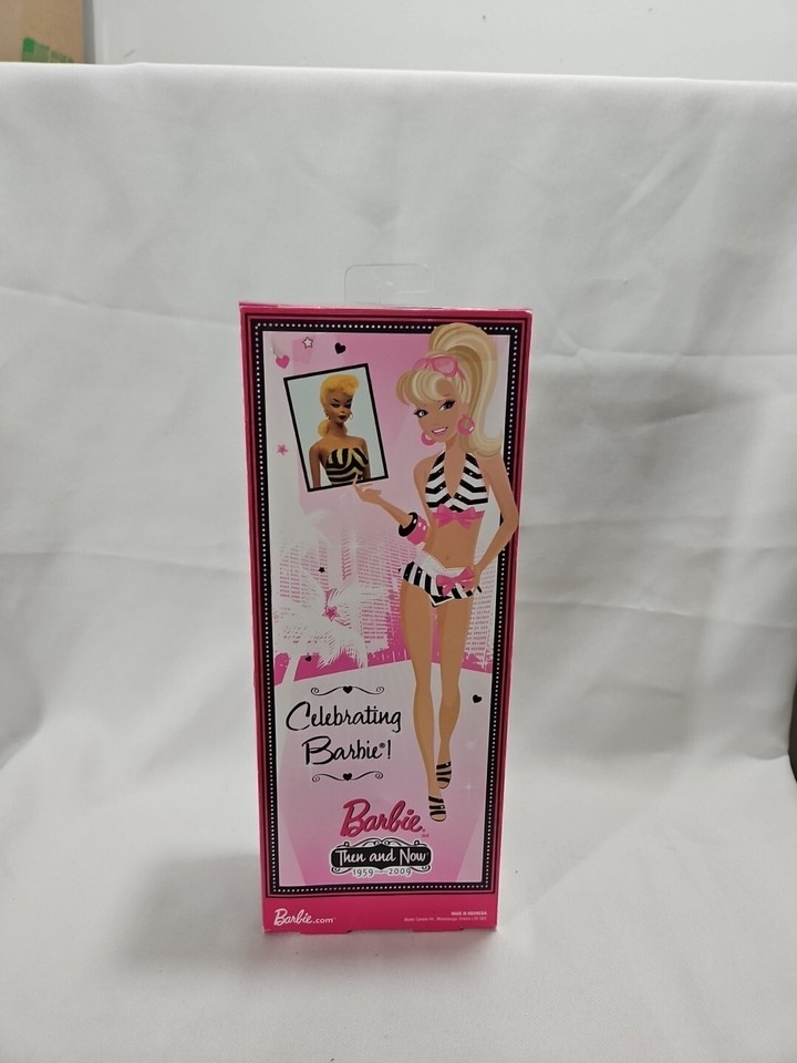2008 Then and Now Bathing Suit Barbie 1959-2009 P6508 NRFB | eBay