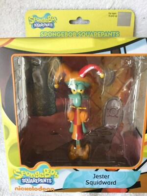 Spongebob Squarepants Jester Squidward Nickelodeon MIB Vinyl Figure ...