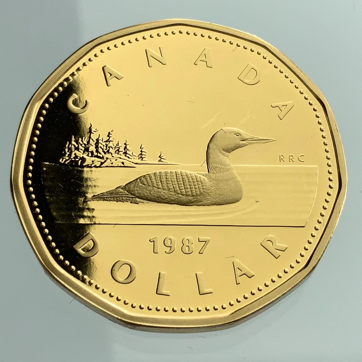 Canadian Loonie 1987