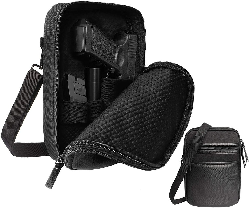 Concealed Carry Gun Pouch, Handgun Shoulder Bag, Pistol Holster Pack ...