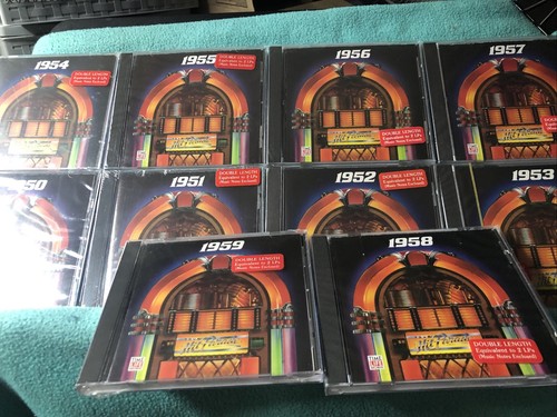 NEW SEALED Time Life Hit Parade CDs 1950-1959 10 CDs | eBay