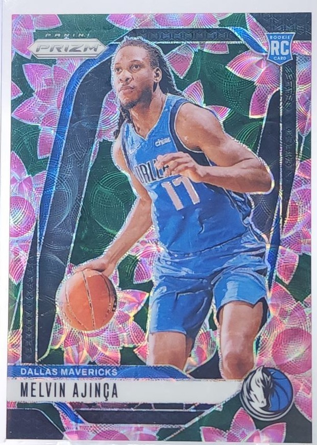 2024-25 Panini Prizm - Melvin Ajinca #255 Lotus Flower Prizm /18 (RC ...