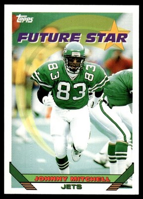 1993 Topps Johnny Mitchell New York Jets #129 | eBay