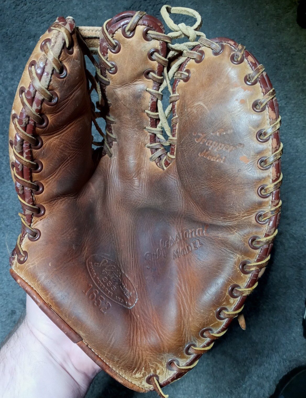 Vintage 1950s Professional JC Higgins 1652 Trapper First Baseman ...