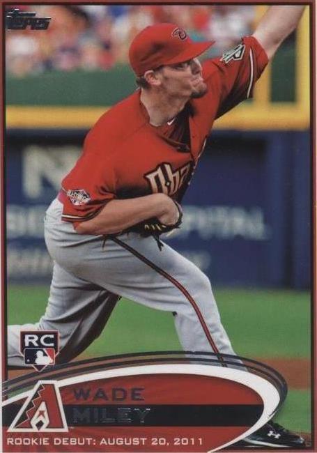 2012 Topps Update Series - Rookie Debut Wade Miley #US5 (RC) for sale ...