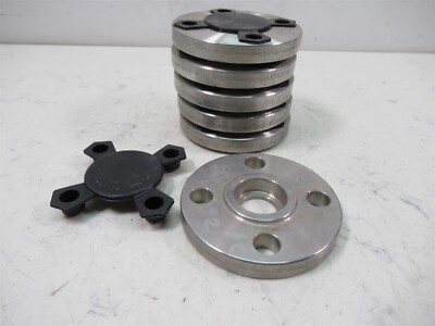 6 Stainless Steel Flanges 1 150 S-40S SA/A182 F304/L B16.5 AR-92 Echjay ...