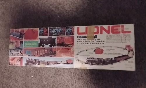 VINTAGE LIONEL CANNONBALL 027 Gauge MODEL TRAIN SET #06174 In Original ...